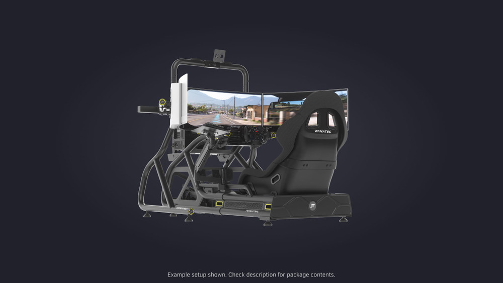 Fanatec has unveiled the ClubSport GT Cockpit for hardcore racing sim ...