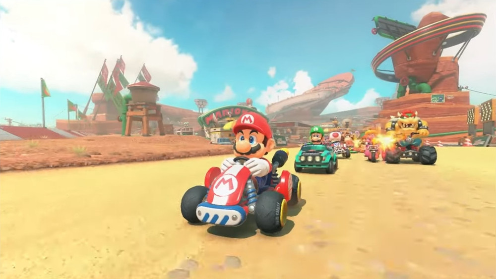 Das Gimmick von Mario Kart 9 könnte der Kraftstofftank von Karts sein ...