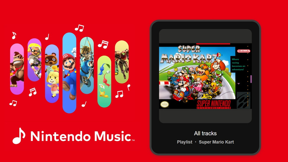 La colonna sonora di Super Mario Kart è disponibile su Nintendo Music ...