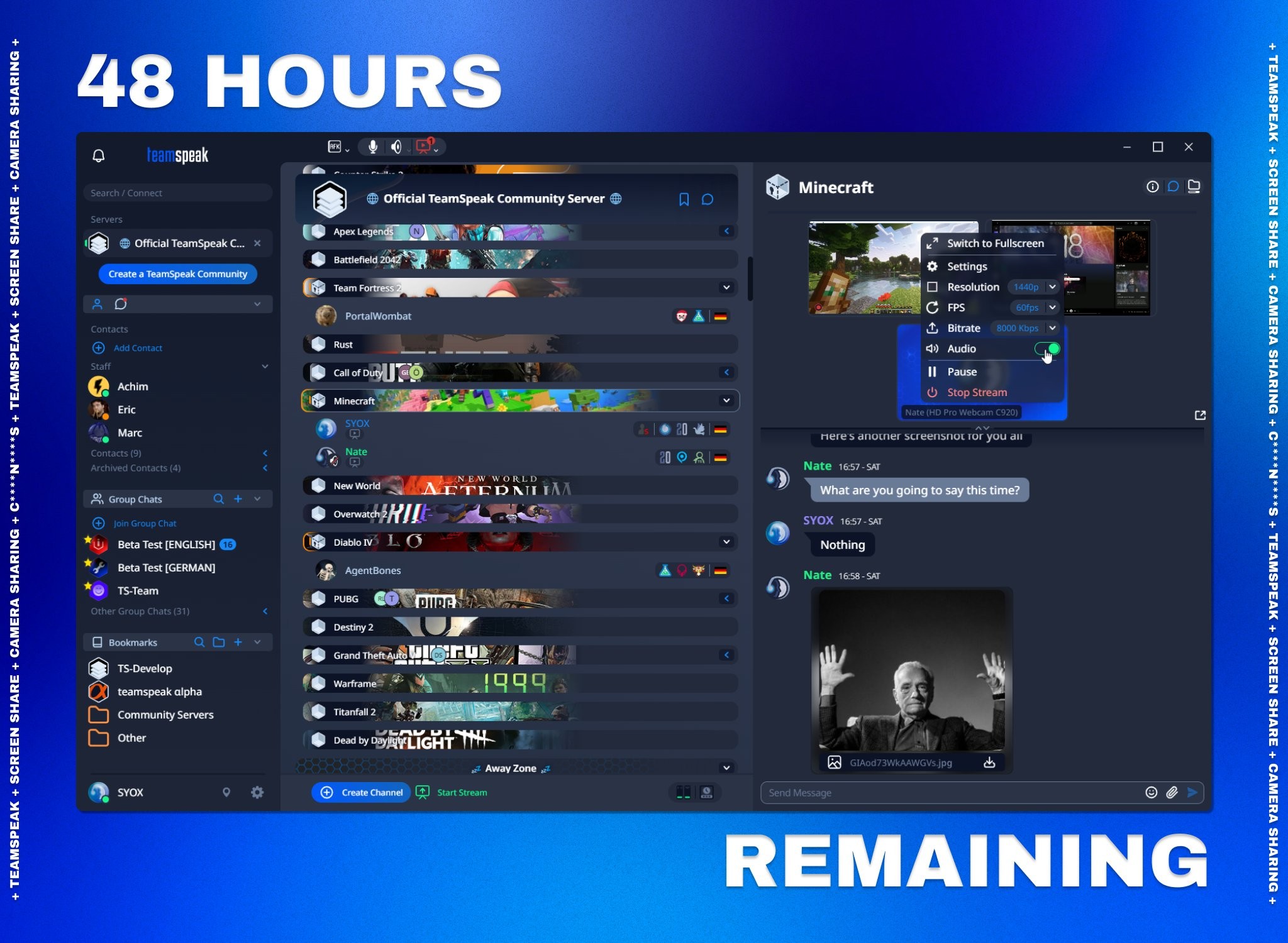 TeamSpeak fait peau neuve en 2025 avec une interface et des ...