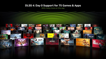 NVIDIA anuncia 75 juegos compatibles con DLSS 4 para celebrar el lanzamiento de la RTX 50 - IG News