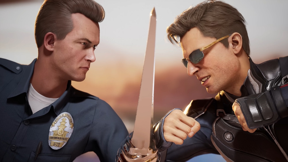 Ein schneller Blick auf den Terminator T-1000 in Mortal Kombat 1 - IG News