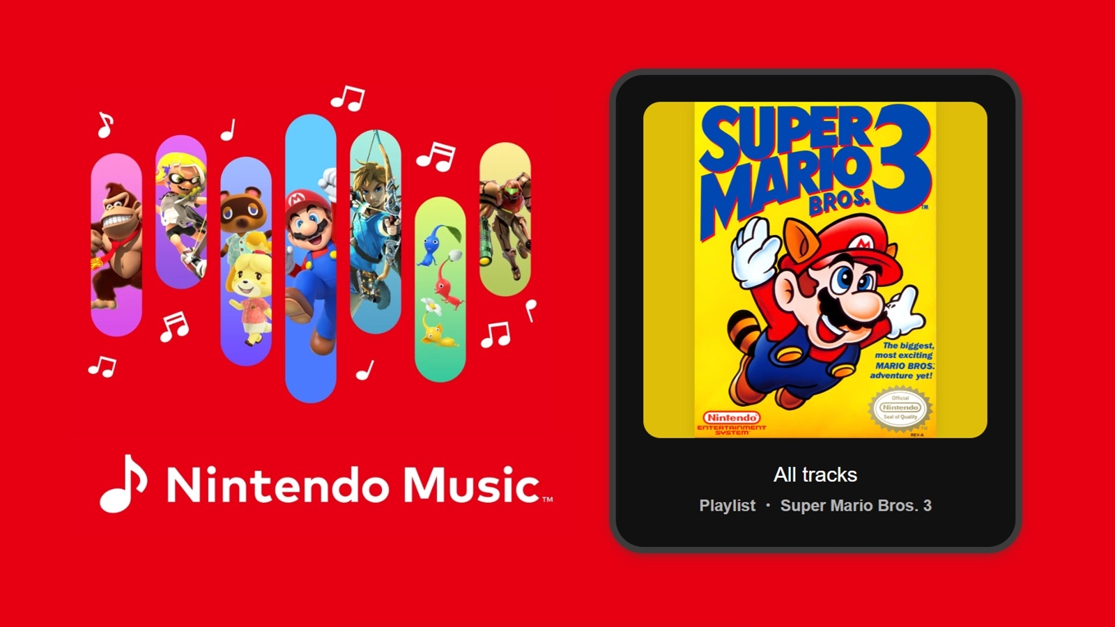 Un peu de nostalgie avec les musiques de Super Mario Bros. 3 dans l'app ...