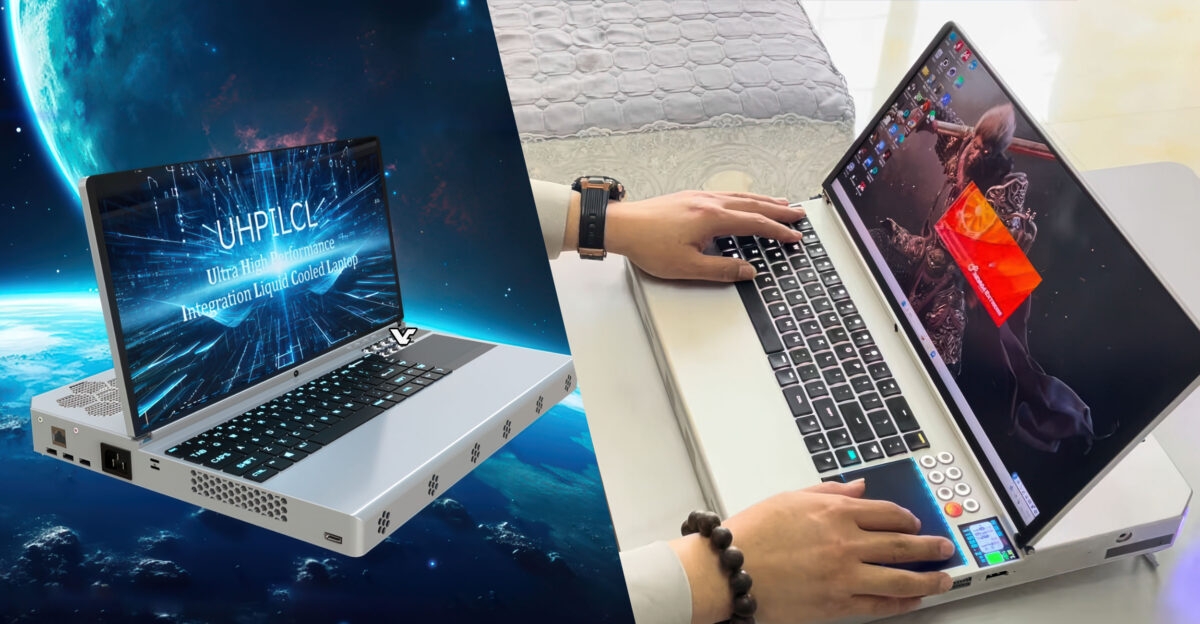A laptop with water cooling and an RTX 5090 has been unveiled as part ...
