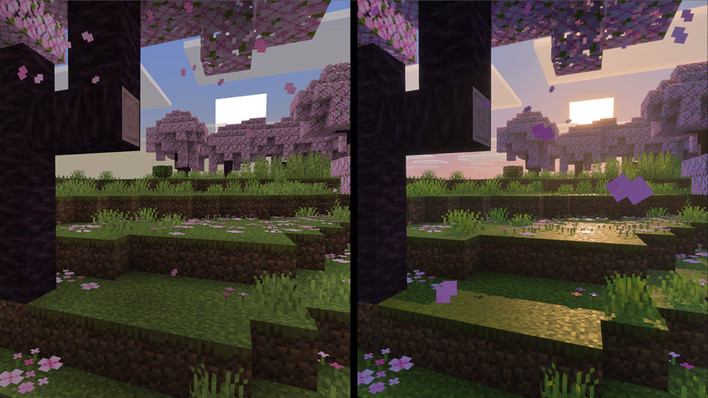 Minecraft is getting a graphics overhaul this year with Vibrant Visuals ...
