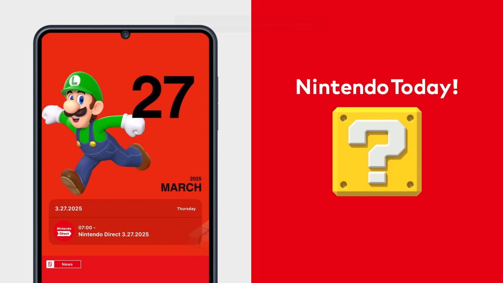 L'application mobile Nintendo Today! se lance ce jeudi sur iOS et ...