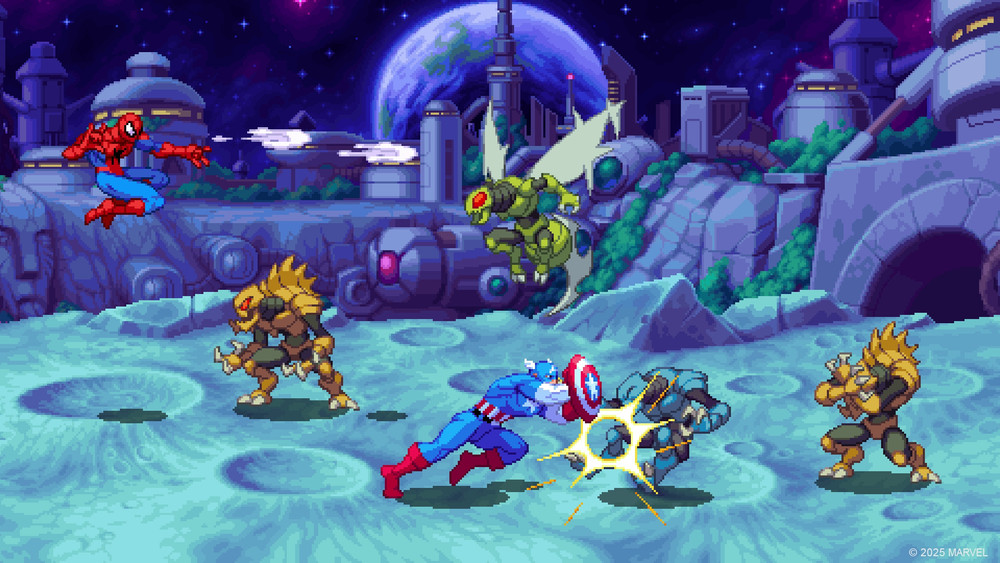 Marvel Cosmic Invasion, an arcade beat 'em up, is coming to 2025 on ...