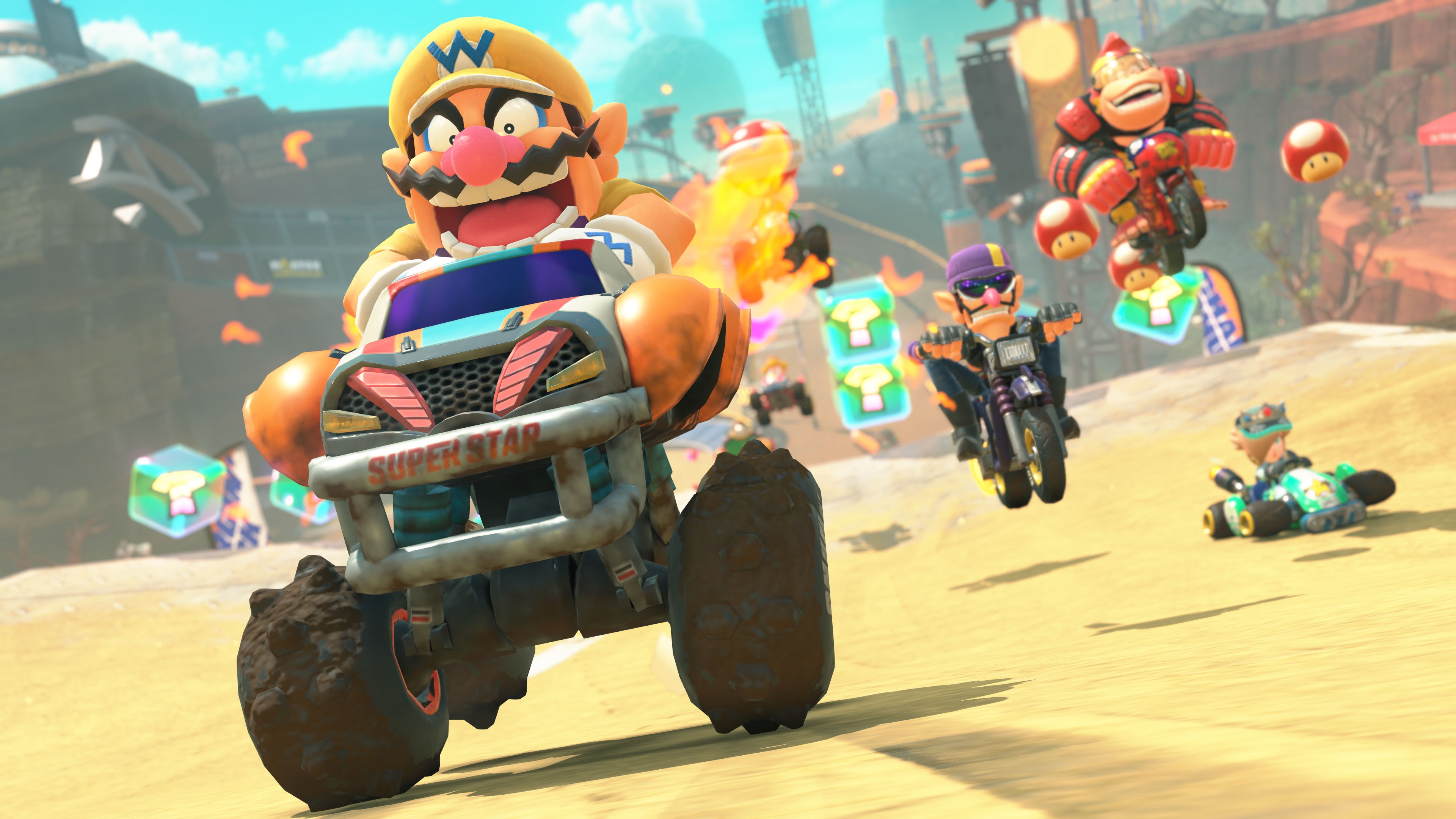 La web surcoreana de Nintendo desvela dos "sorpresas" de Mario Kart World y Donkey Kong Bonanza ...