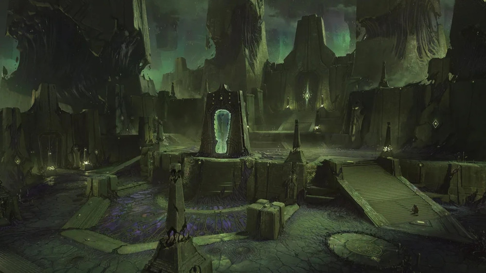 DOOM: The Dark Ages shows one of its levels with gameplay captured on a ...