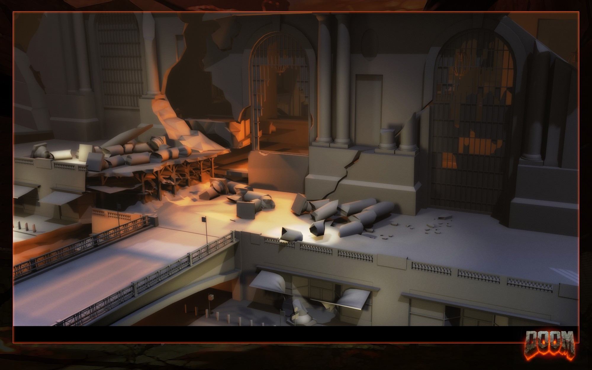 DOOM 4's canceled version is back in the news with several artworks ...