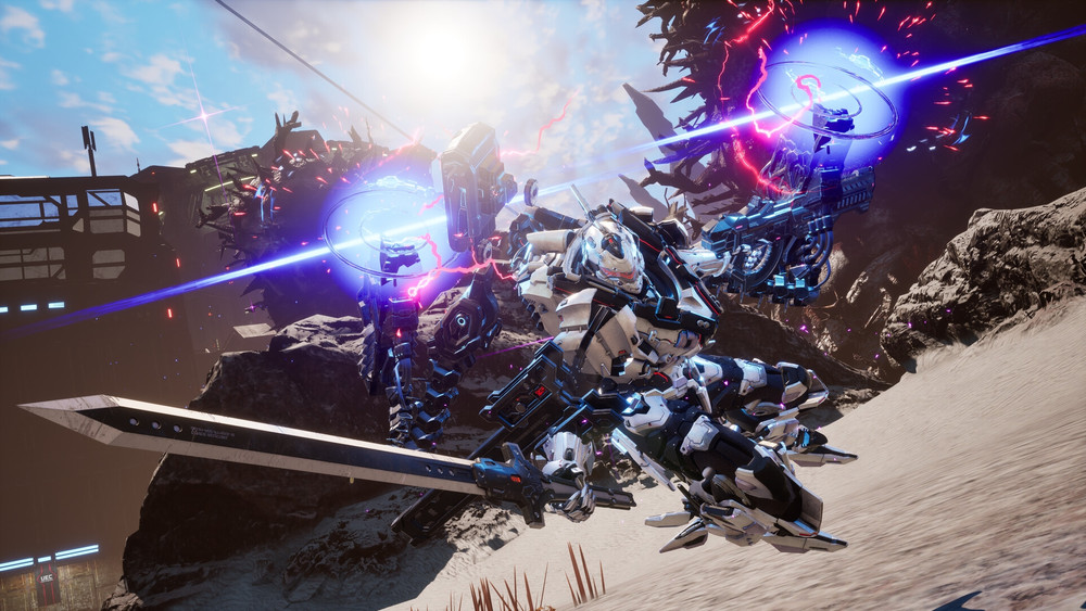 El sistema de combate de Daemon X Machina: Titanic Scion se deja ver en ...