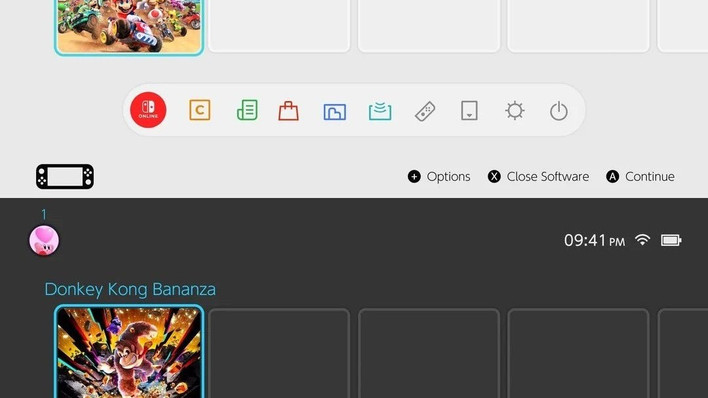 The Switch 2 will launch with a dark theme and a light one for its main ...
