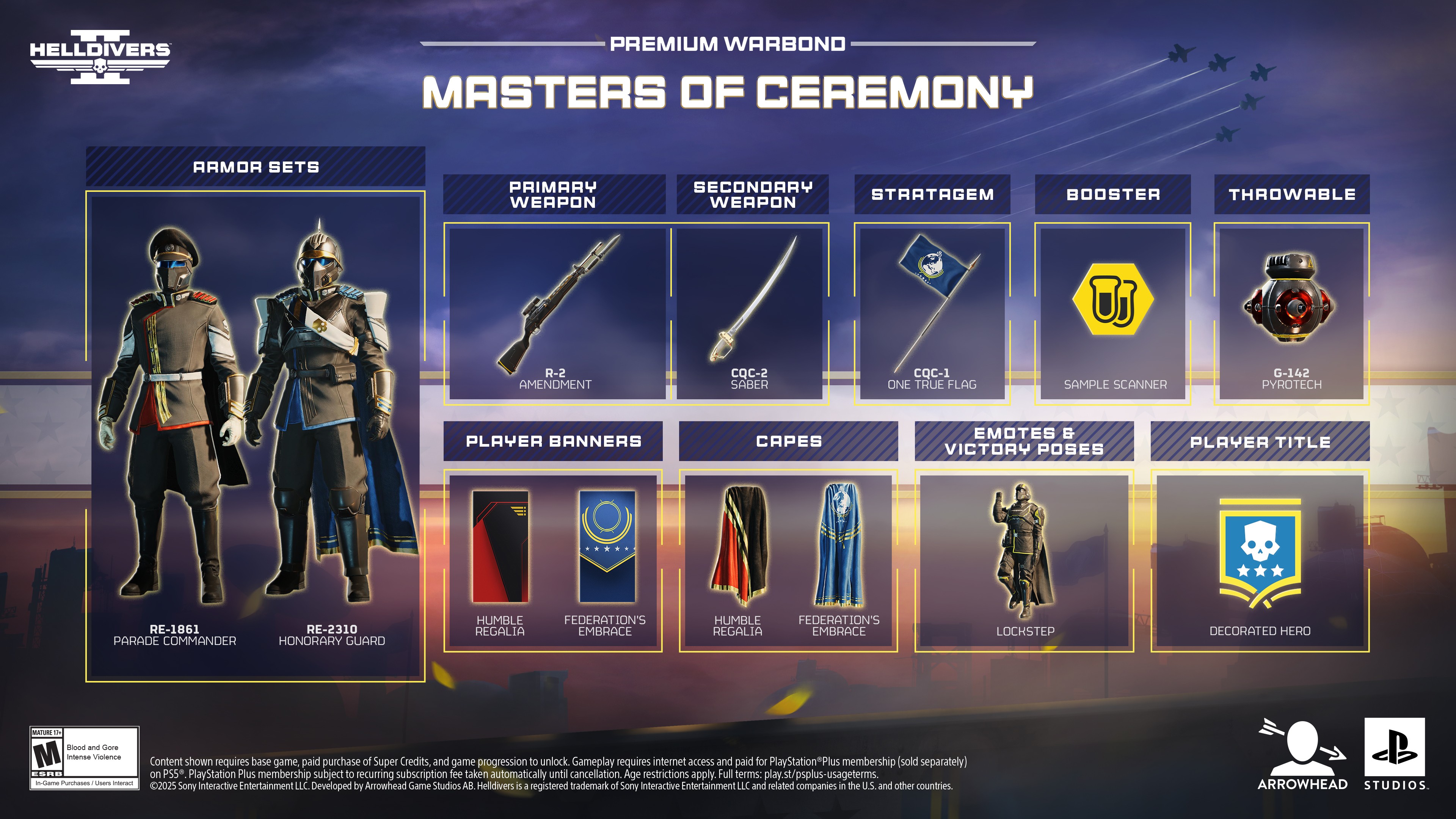 Helldivers 2: Die „Masters of Ceremony" kommen am 15. Mai - IG News