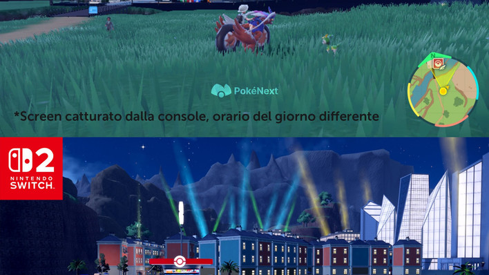 Here are the first images of Pokémon Violet and Scarlet on Switch 2 ...