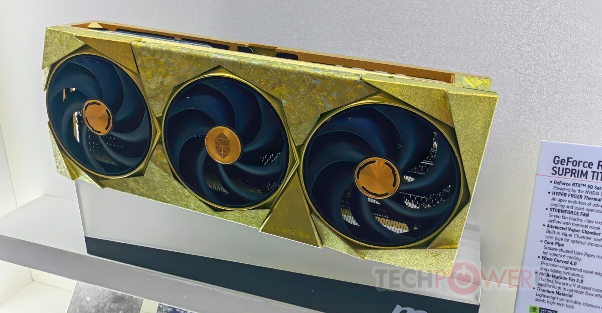 MSI dévoile la RTX 5090 SUPRIM TITANIUM EDITION lors du Computex 2025 - IG News