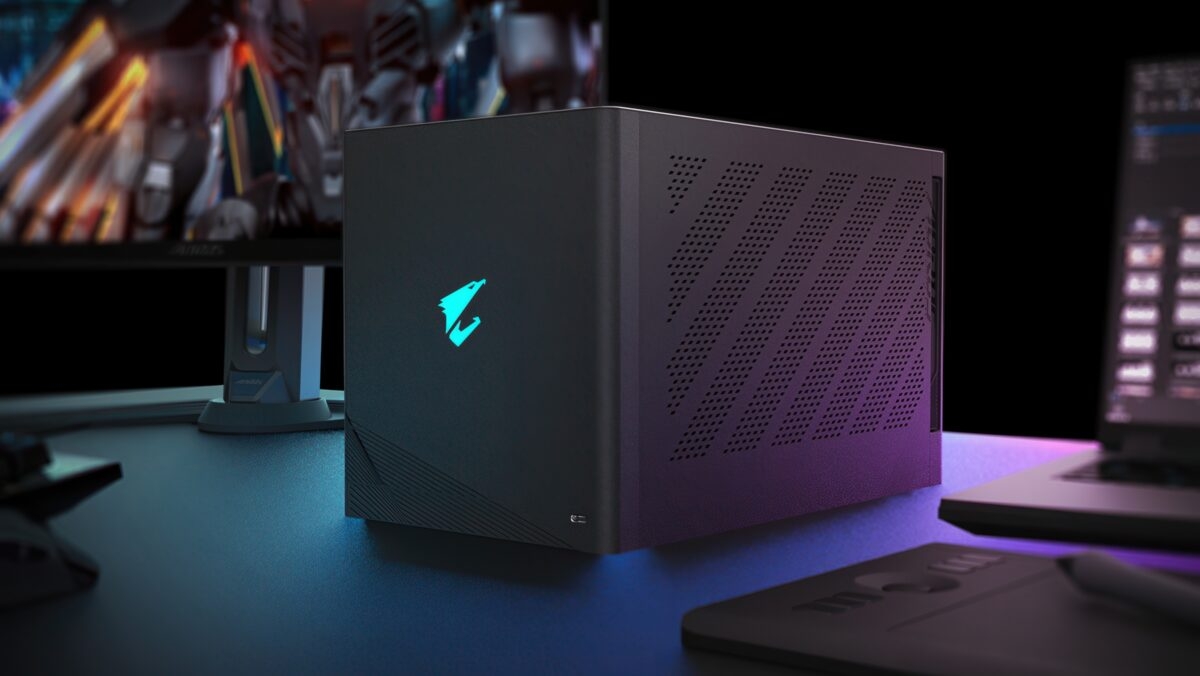 Gigabyte dévoile l’AORUS AI BOX, une eGPU RTX 5090 avec Thunderbolt 5 ...