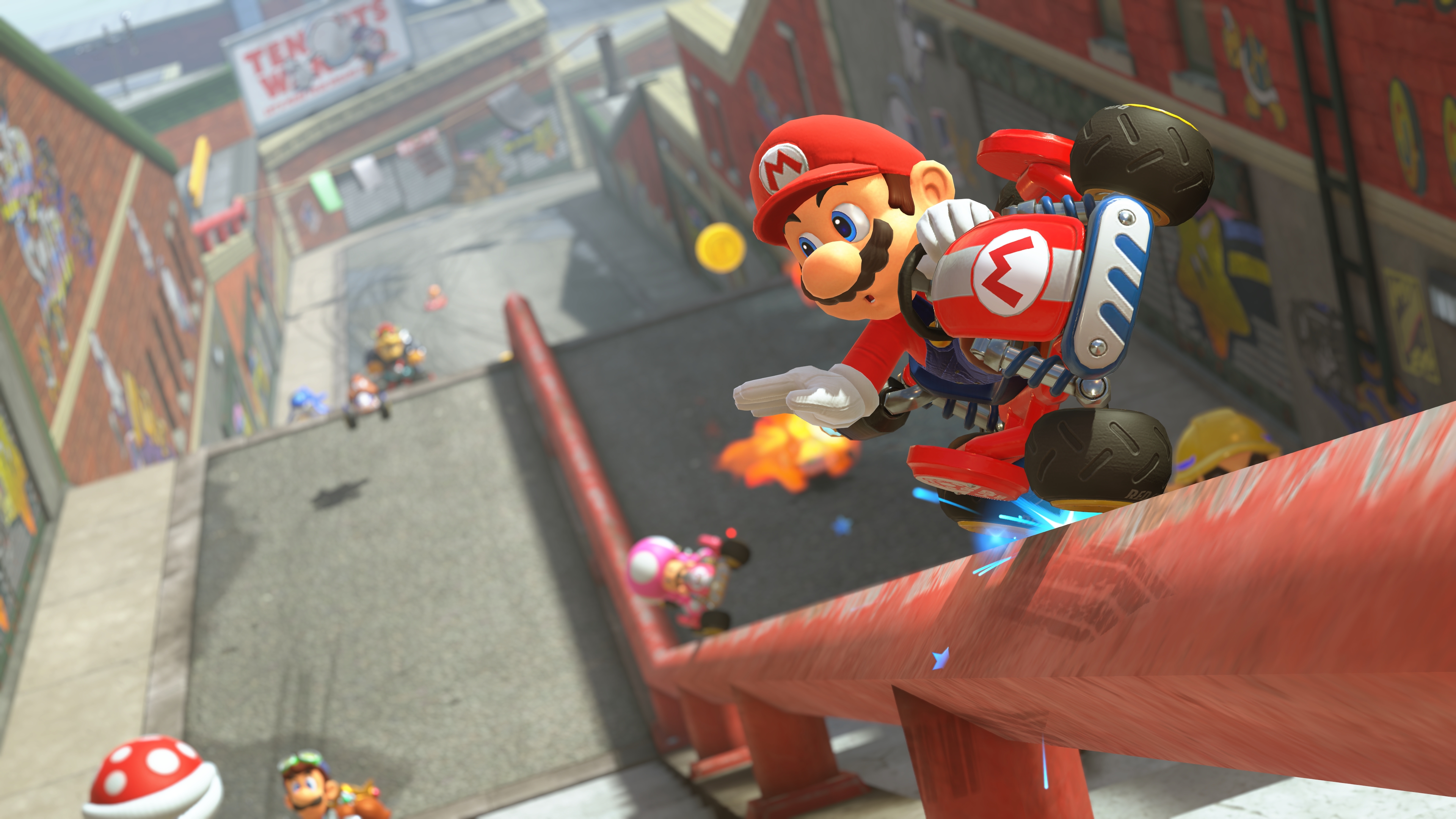 Mario Kart World ci mostra una missione nel suo mondo aperto - IG News