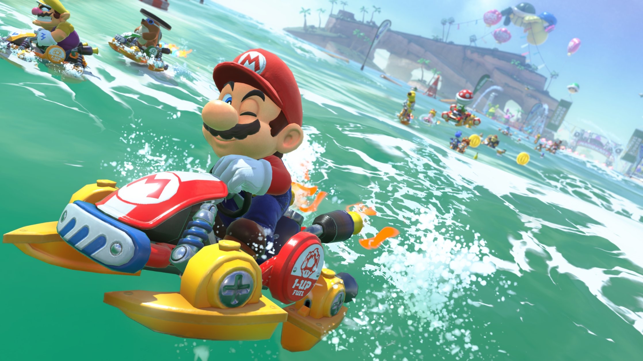 Here's more content from Mario Kart World's open world - IG News