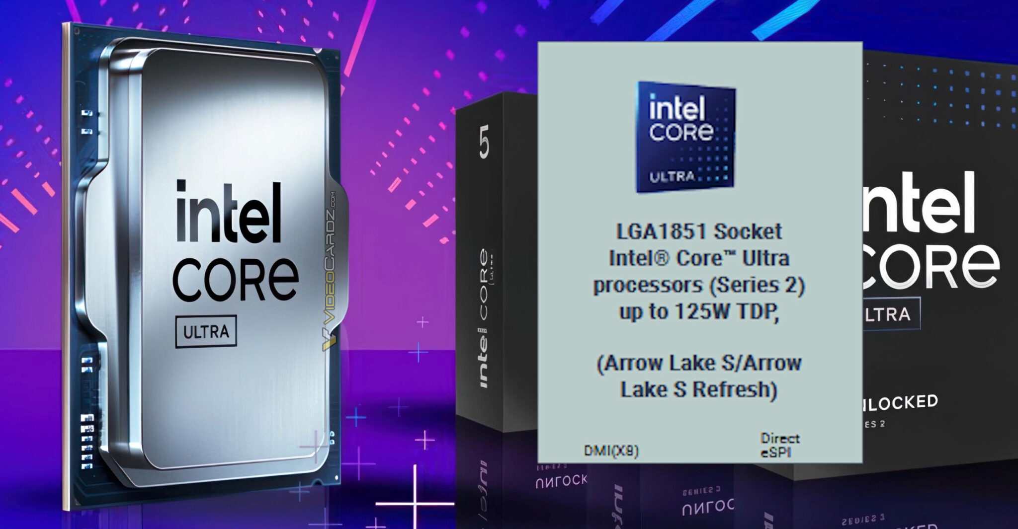 El manual de la placa base Intel W880 menciona las Arrow Lake-S Refresh ...