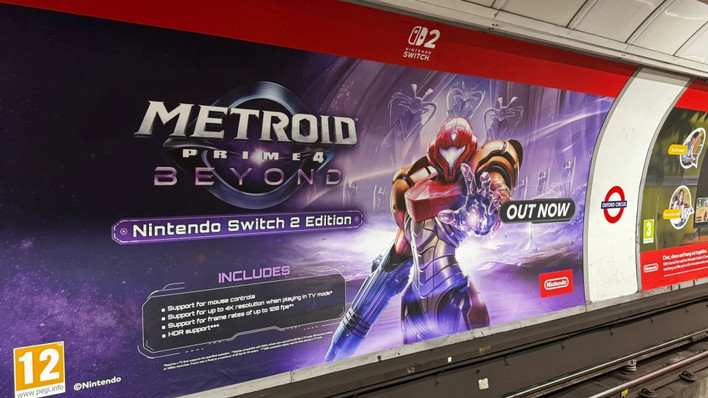 Un poster anunciando Metroid Prime 4 dice que el juego ya está ...