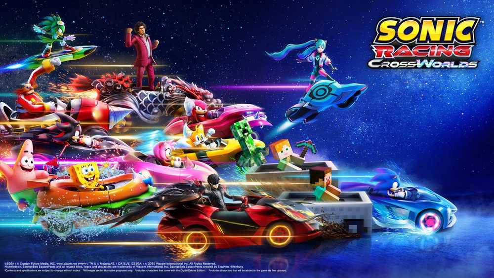 SpongeBob e Patrick saranno presenti in Sonic Racing: CrossWorlds - IG News