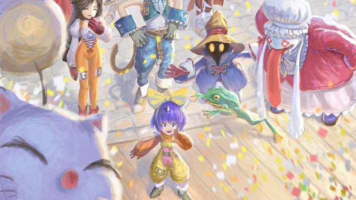 Square Enix reveals several unpublished artworks for Final Fantasy IX ...