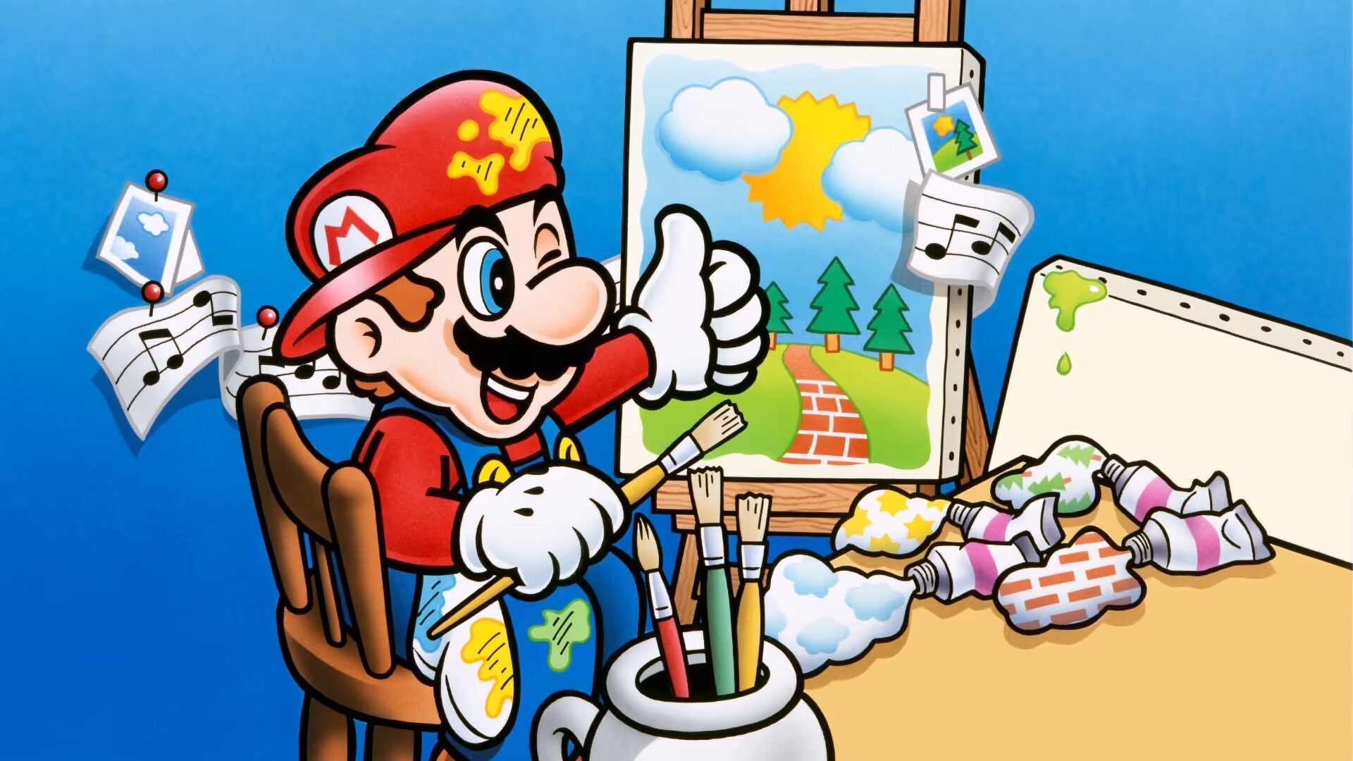 Mario Paint is now available on Switch and Switch 2... but mouse ...