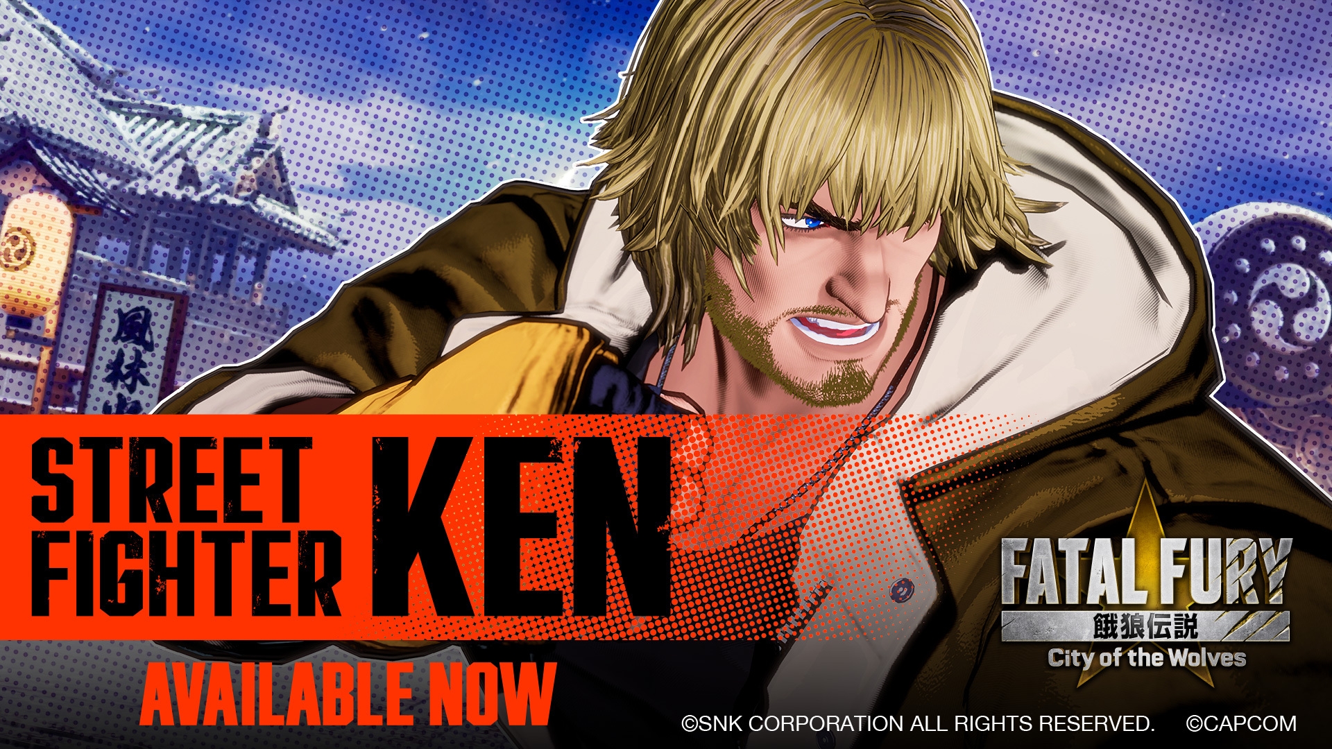 Ken de Street Fighter ya está disponible en Fatal Fury: City of the ...