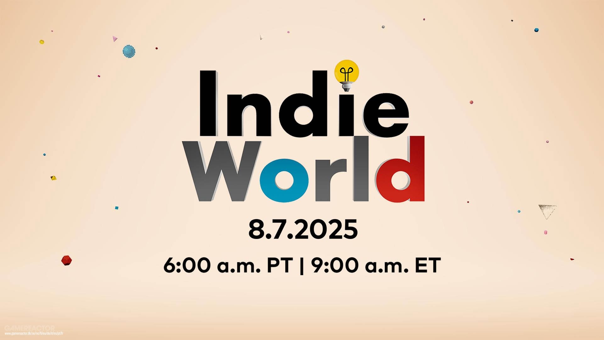 Nintendo celebrará un Indie World Showcase el 7 de agosto - IG News