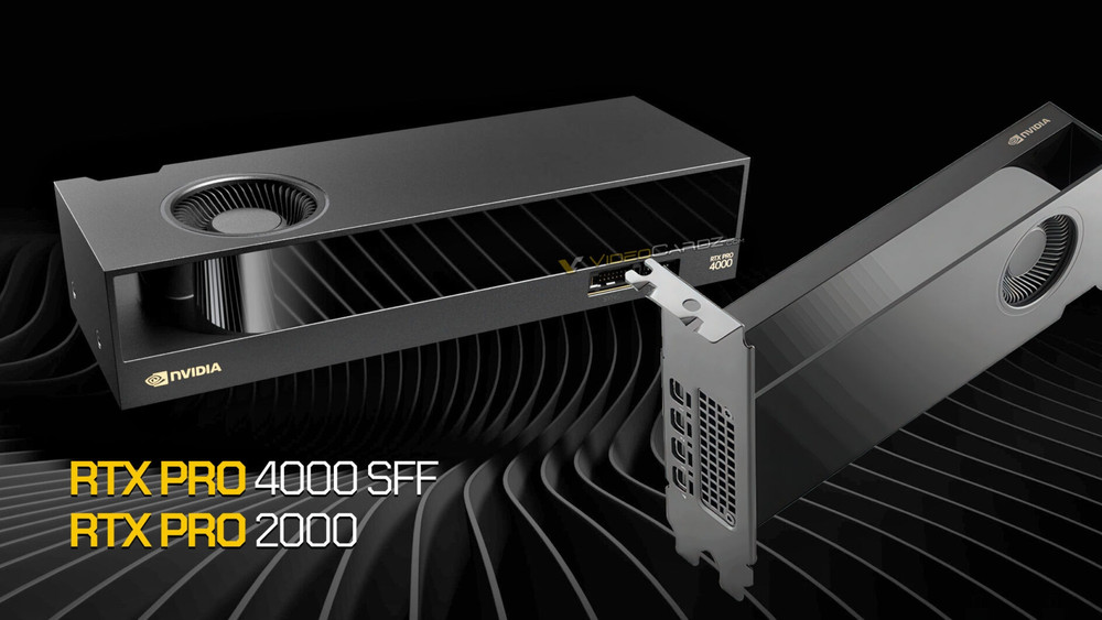 NVIDIA ha anunciado las RTX PRO 4000 SFF y 2000 Blackwell a 70 W - IG News