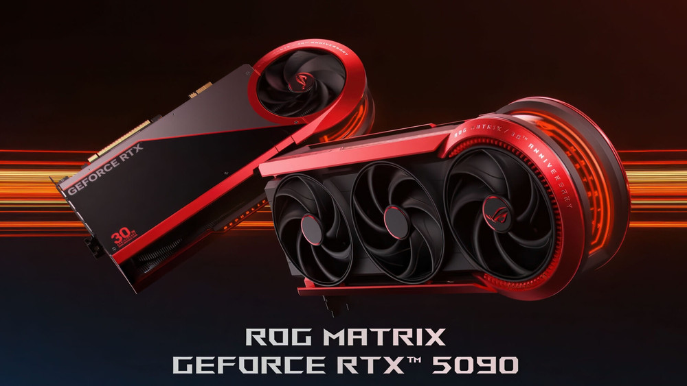 ASUS reveals the ROG Matrix RTX 5090 for its 30th anniversary, with ...