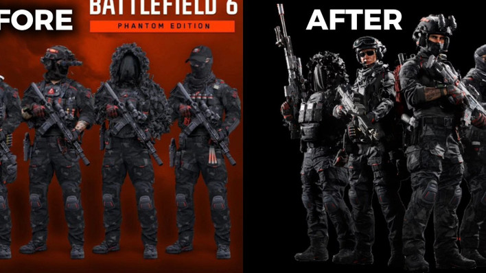 Battlefield 6 : EA a changé le design des skins de la « Phantom Edition ...