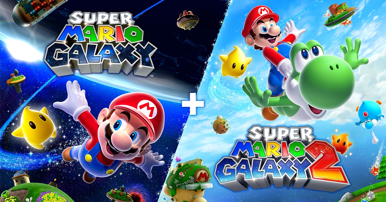 Así es el arte de la carátula reversible de Super Mario Galaxy + Super ...