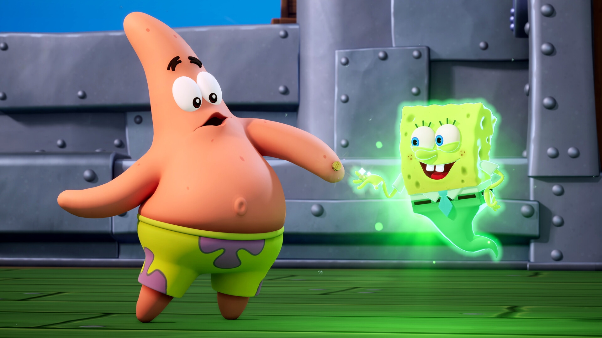 SpongeBob Schwammkopf: Giganten der Gezeiten zeigt uns das Level ...