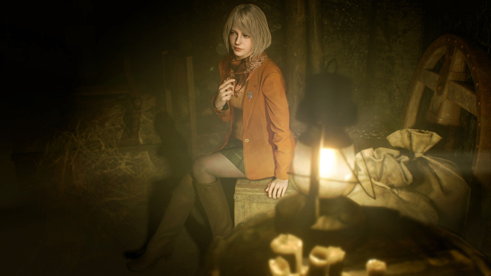 Um capítulo não utilizado do remake de Resident Evil 4 com Ashley ...