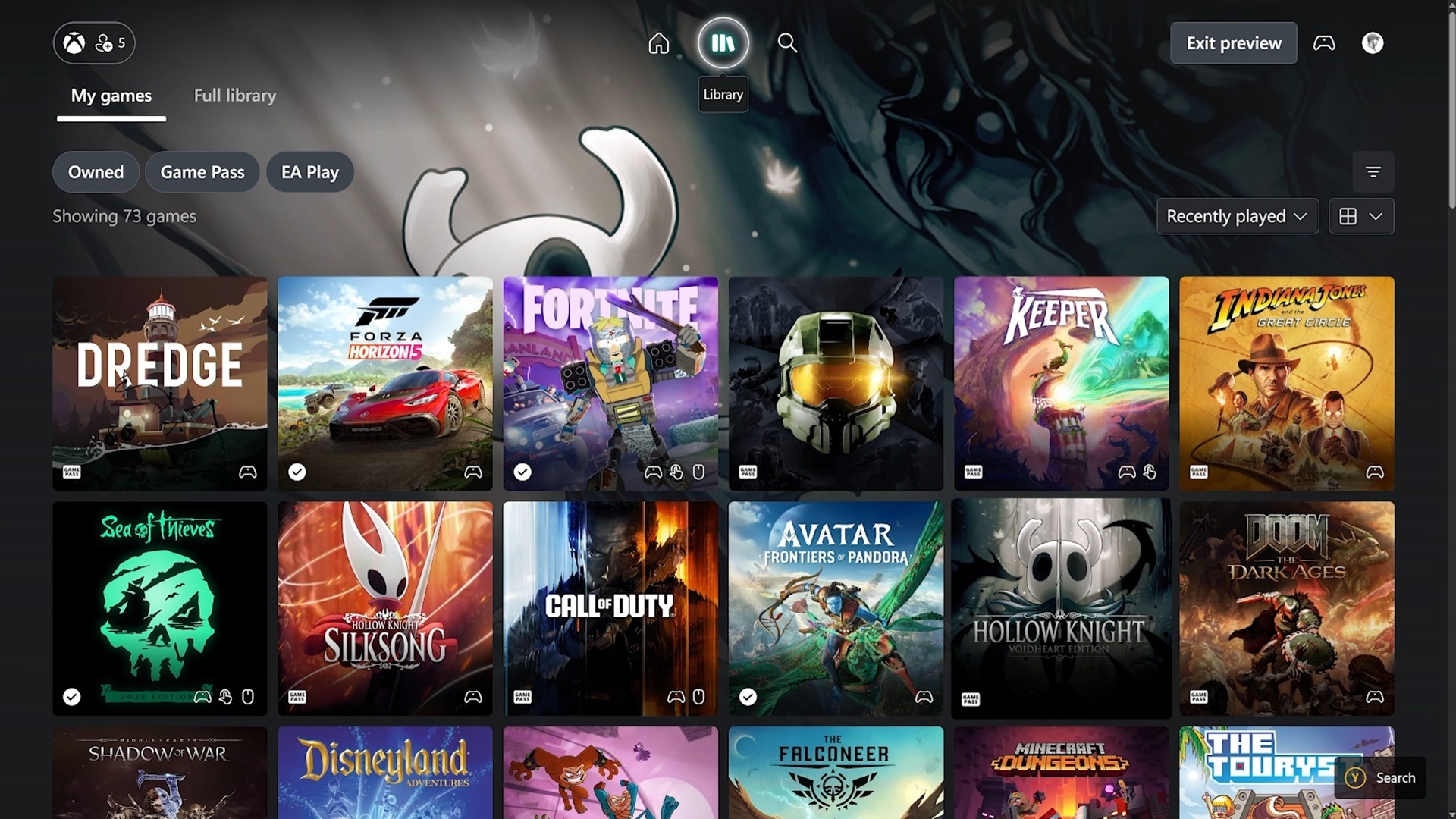La nouvelle interface du Xbox Cloud Gaming servira de base à celle de ...