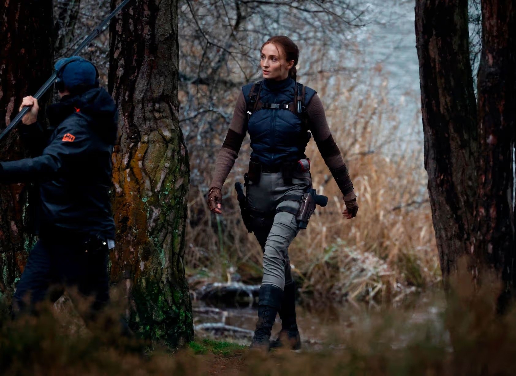 Nuevas fotos del rodaje de Tomb Raider muestran a Sophie Turner ...