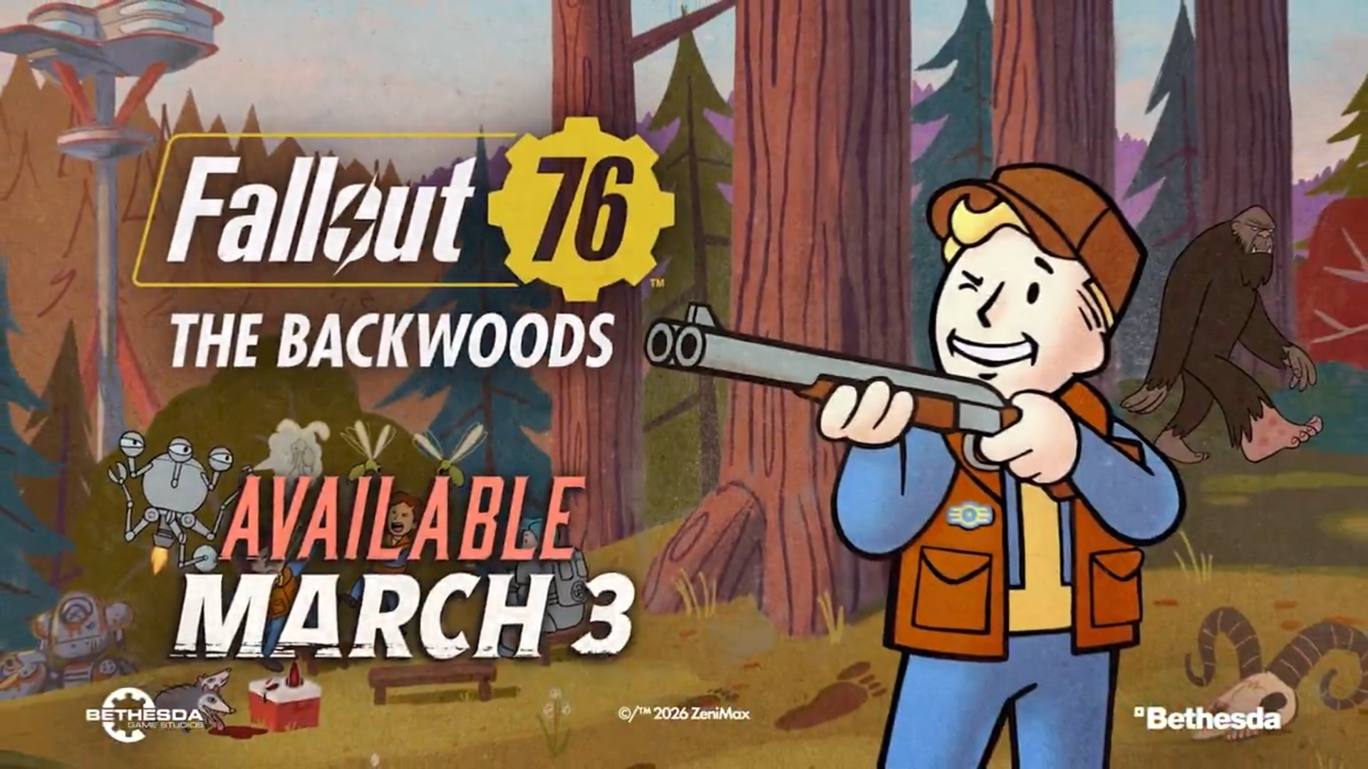 Fallout 76 : la mise à jour « Backwoods » et la Saison 24 débarquent le ...