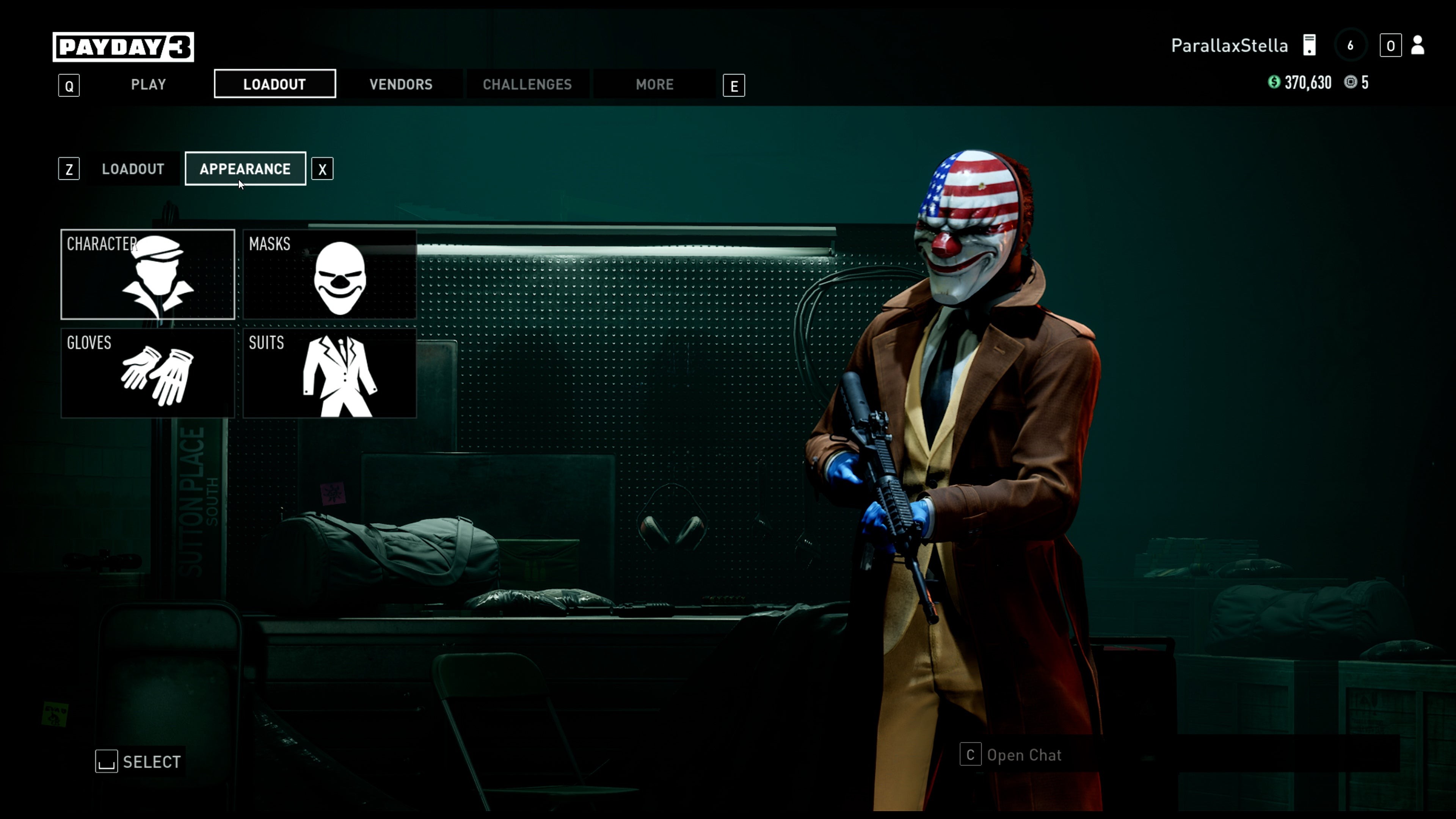 Nuevas imágenes de PAYDAY 3 muestran los menús del juego - IG News