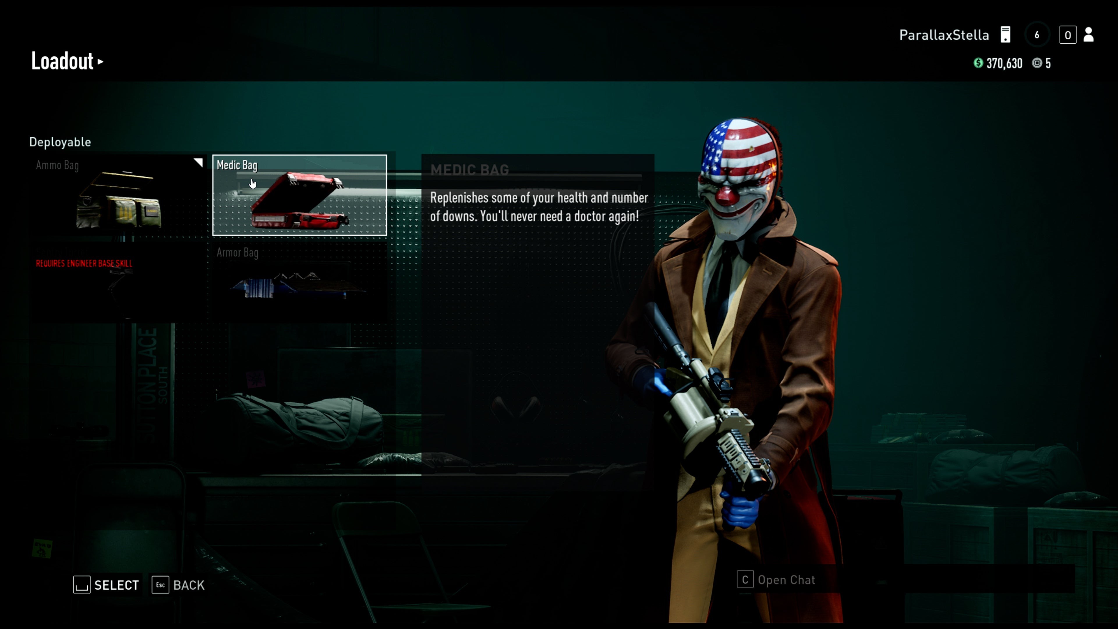 Nuevas imágenes de PAYDAY 3 muestran los menús del juego - IG News