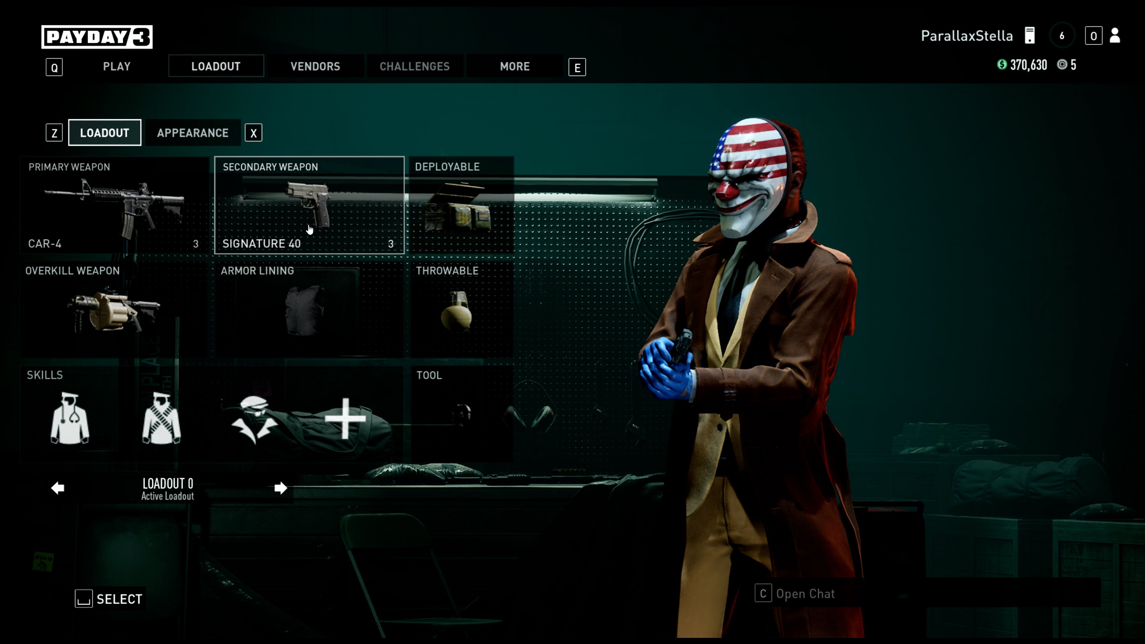 Nuevas imágenes de PAYDAY 3 muestran los menús del juego - IG News
