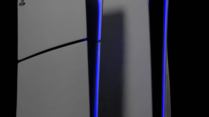 Here's a size comparison between the new PS5 and the current version ...