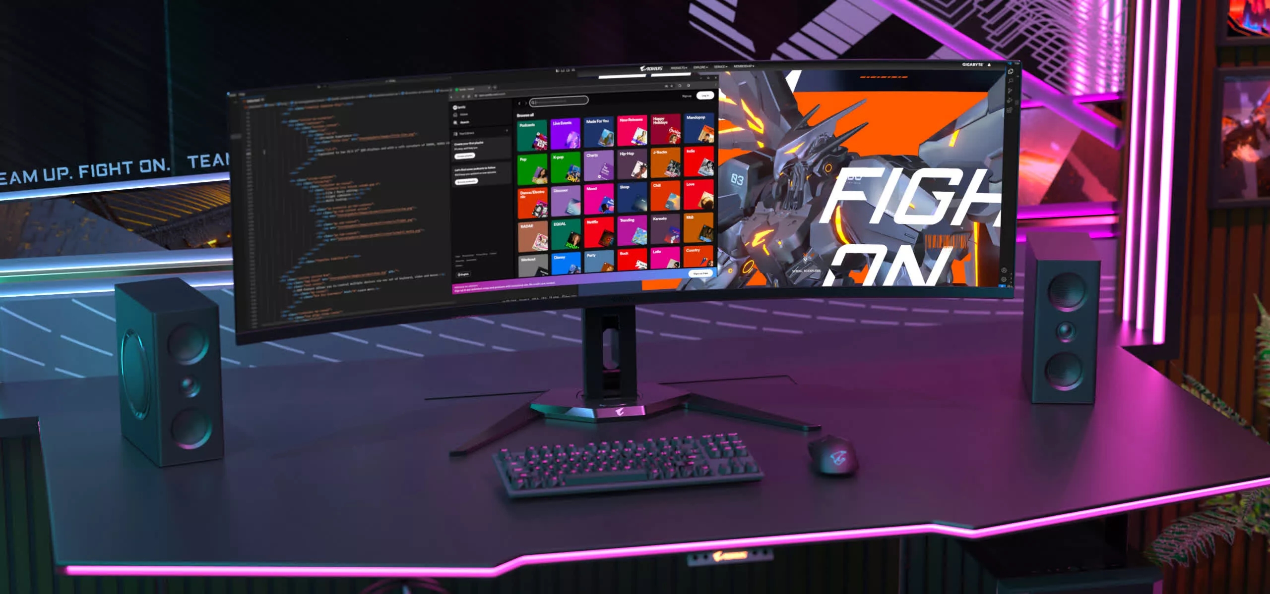 Gigabyte se dispone a lanzar un nuevo monitor gaming QD-OLED de 49 ...