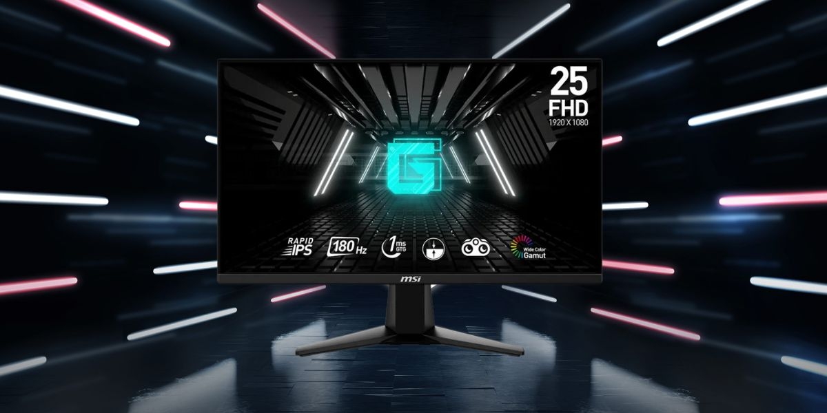 MSI stellt den G255F vor, einen 24,5-Zoll-Full-HD-LCD-Monitor für 160 €. - IG News