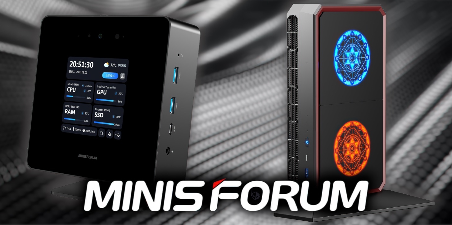Minisforum presents its new generation of mini PCs at CES 2024 - IG News