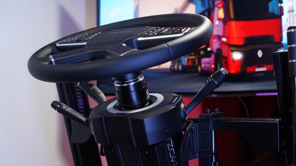 Moza Racing presents the TSW Truck Wheel, a truck steering wheel ...