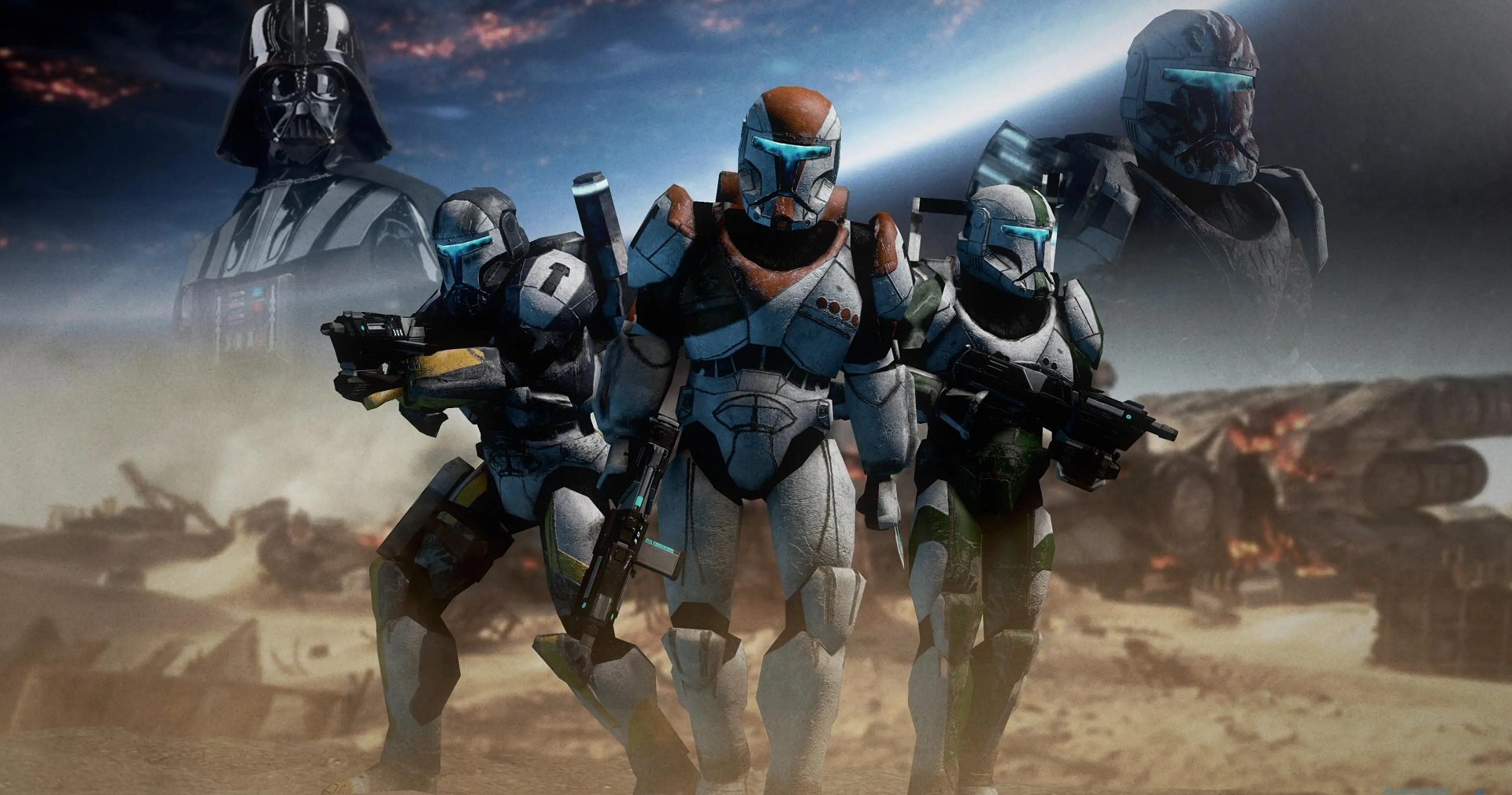 The Star Wars strategy game published by EA and developed by Bit ...