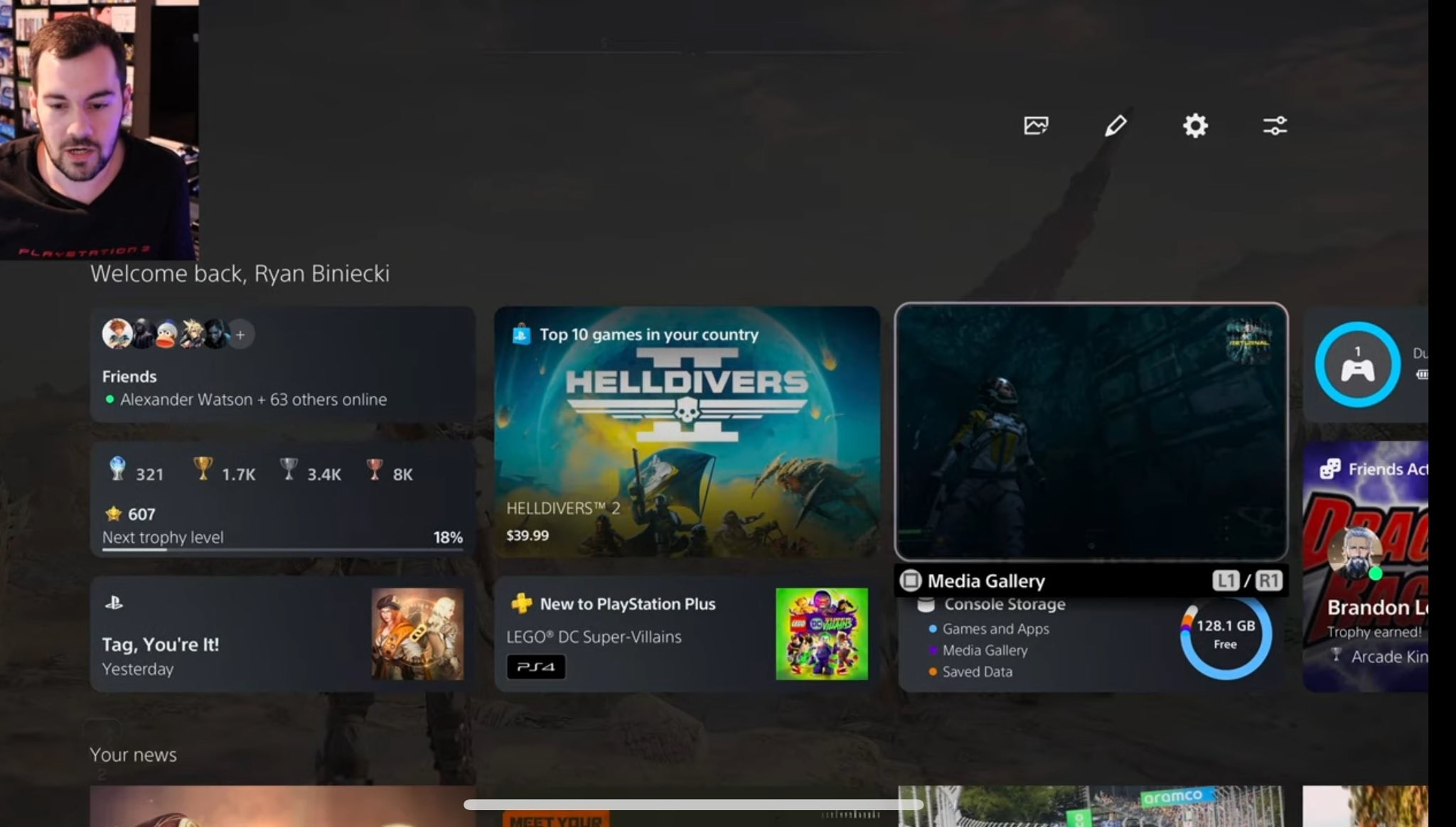 Sony se dispone a darle un lavado de cara a la interfaz de la PS5 - IG News