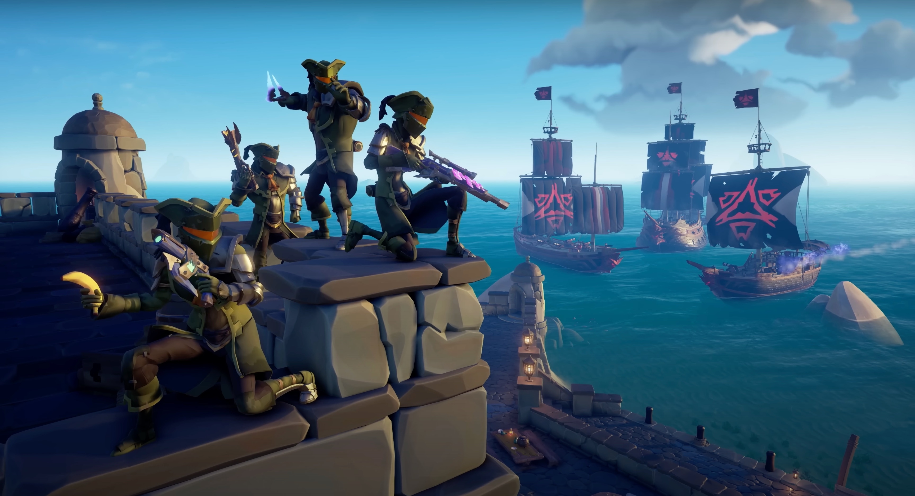 Sea of Thieves has cross-play and DualSense features on PS5 - IG News