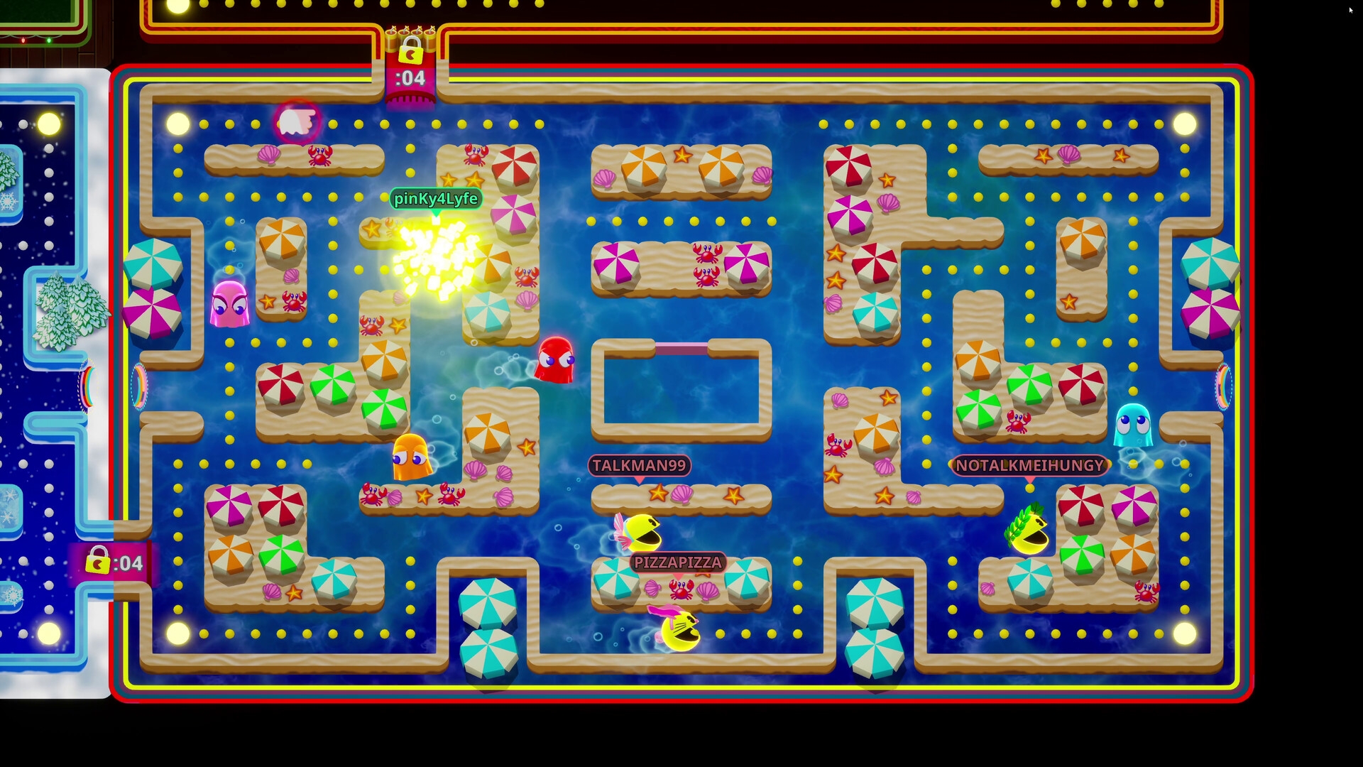 Le battle royale PAC-MAN Mega Tunnel Battle: Chomp Champs sortira sur ...